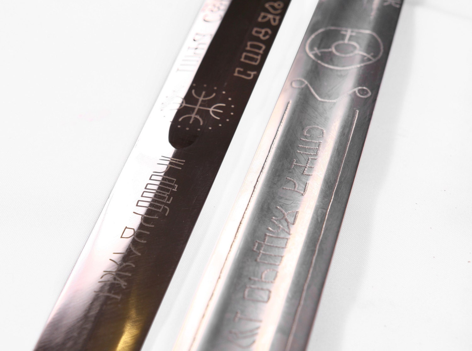 Runes for Witcher Geralt Cosplay Silver Sword 75% SALE - Etsy UK