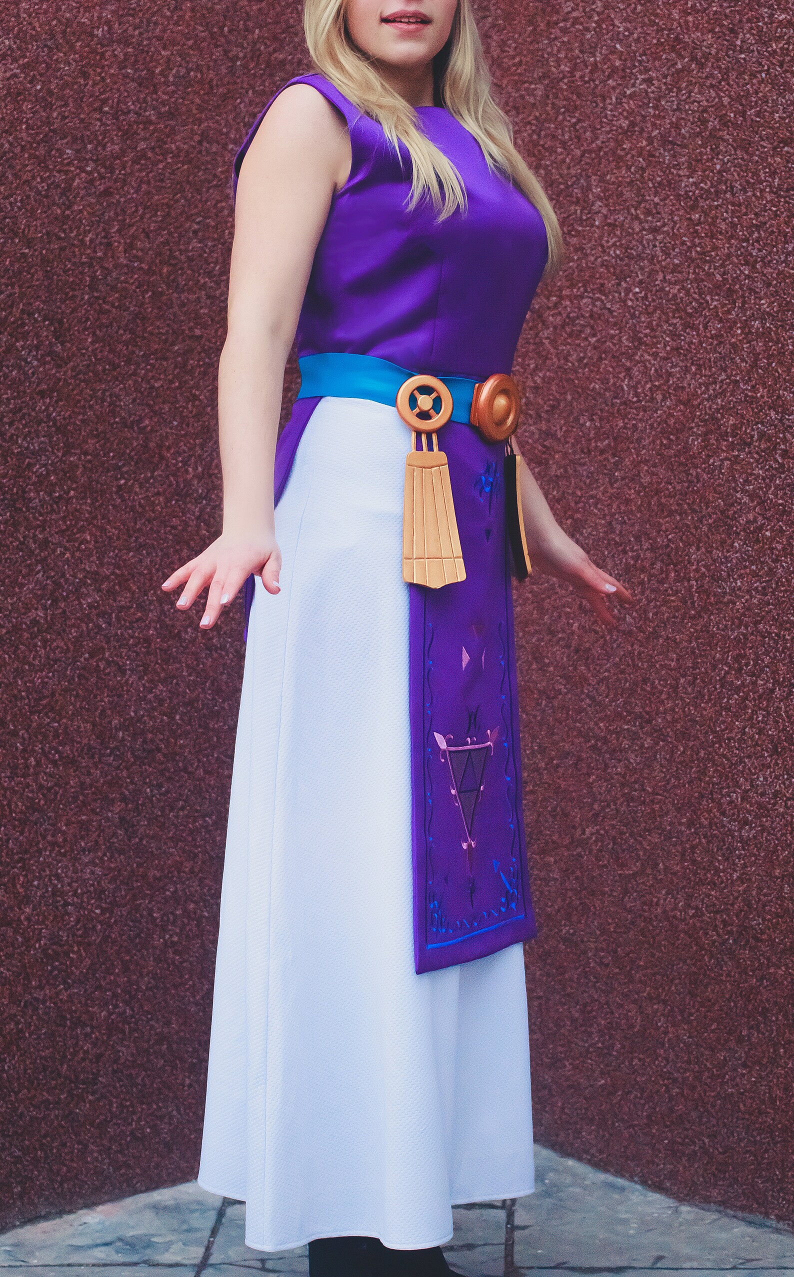 Princess Dress Hilda Cosplay Tunic Apron Costume Legend of - Etsy