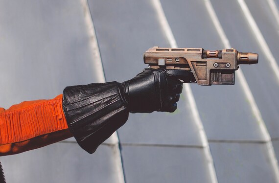 Poe Dameron Resistance Pilot Blaster Pistol From Star Saga X - Etsy