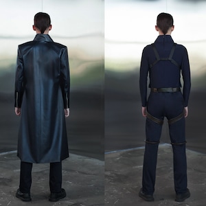 JC Denton Deus Ex Cosplay Costume, Ex Deus Leather Jacket Cosplay ...