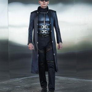 JC Denton Deus Ex Cosplay Costume, Ex Deus Leather Jacket Cosplay ...