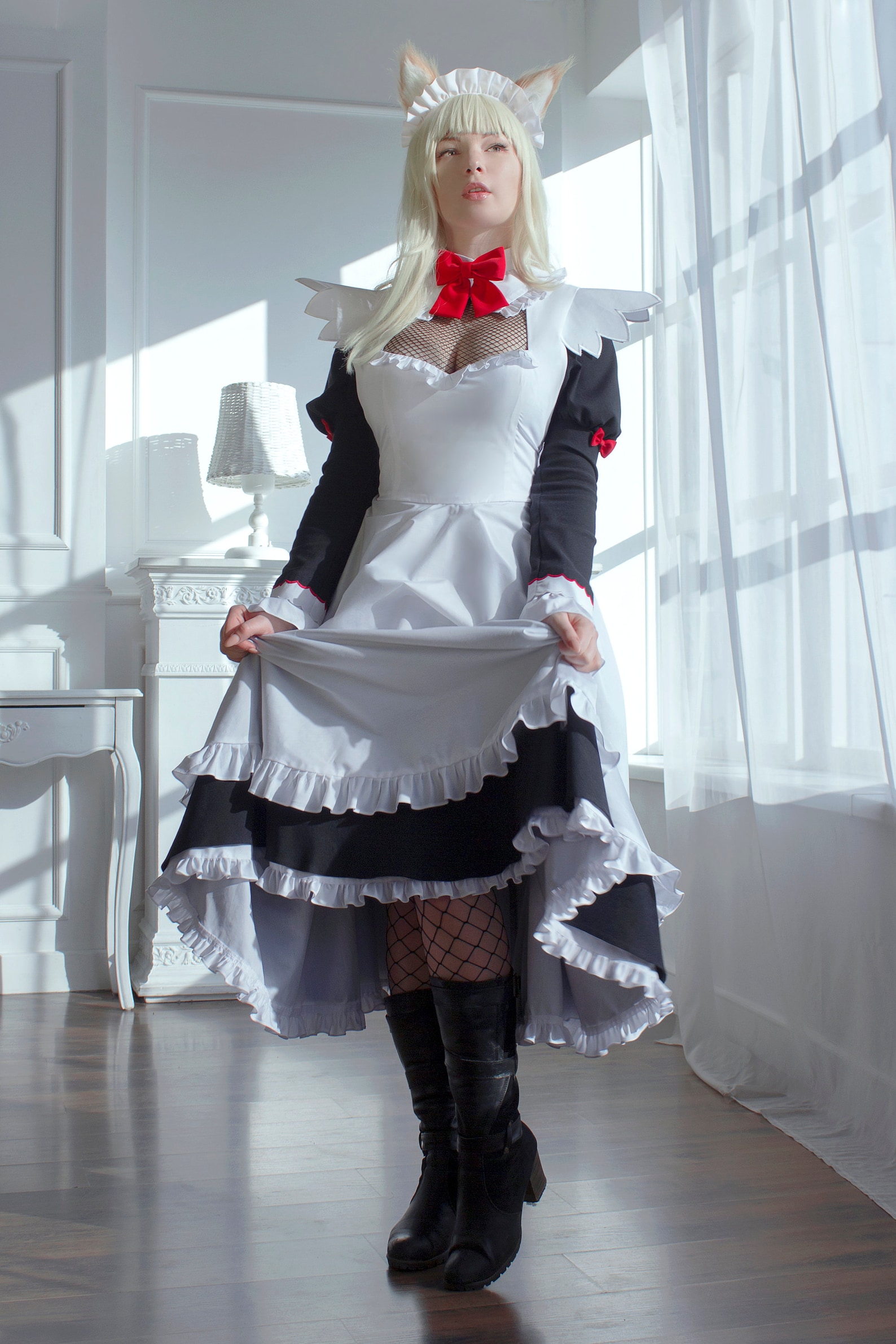 Neko Maid Cosplay Costume Anime Maid Dress Cosplay Costume - Etsy