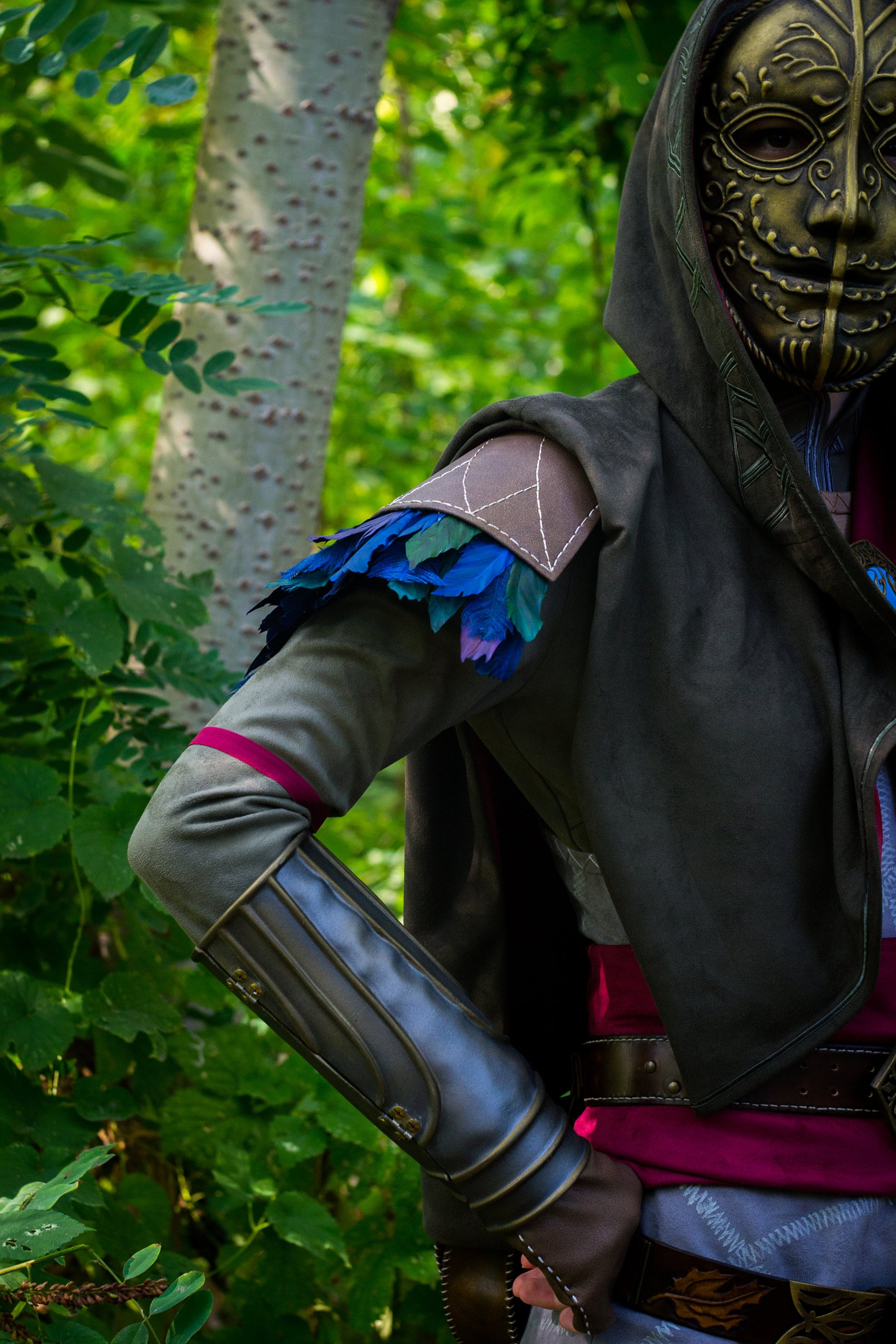 Avallach Cosplay Mask Witcher Video Game Crevan Espane - Etsy