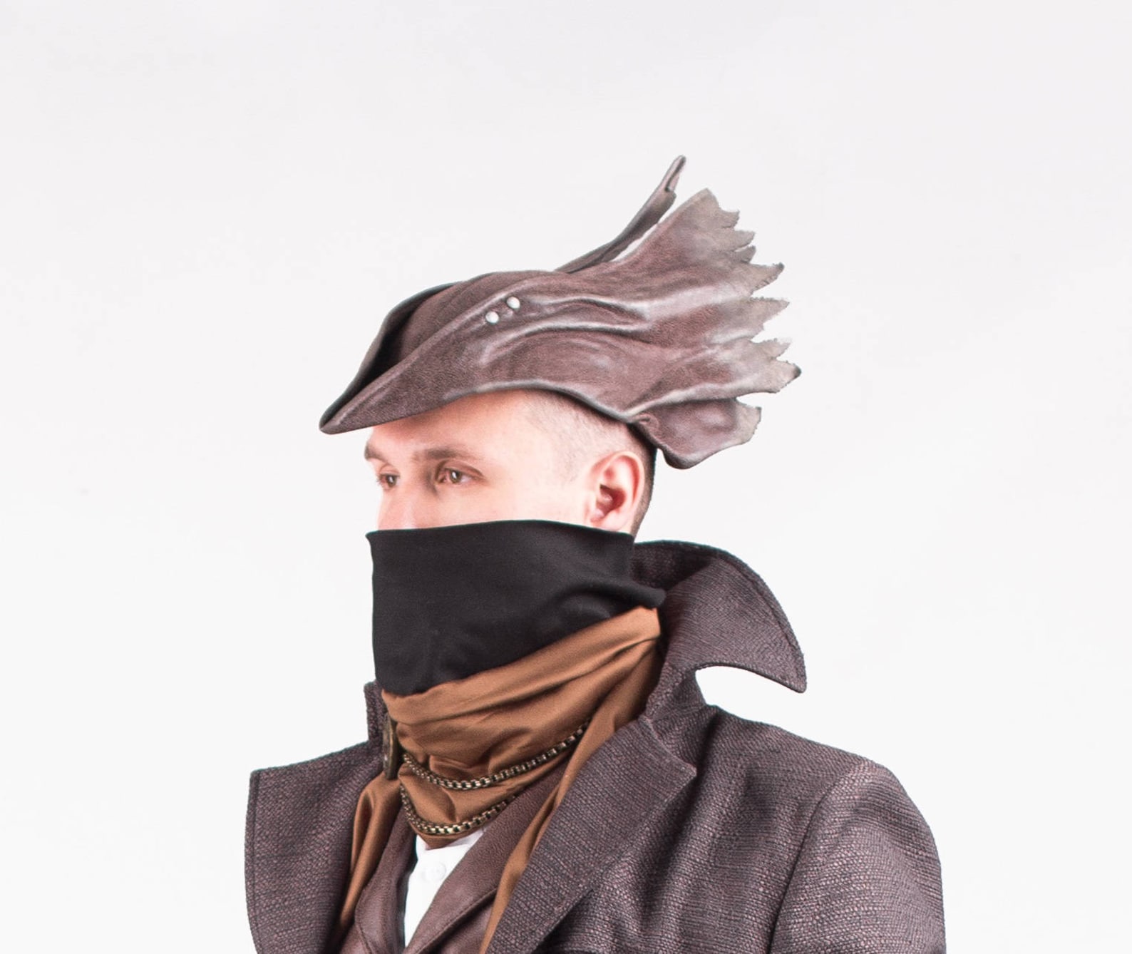 Hunter cosplay costume hat from Bloodborne video game Attire | Etsy