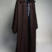 Jedi Robe Hooded Cloak, Jedi Outfit Hooded Cape, Jedi Cloak Padawan ...