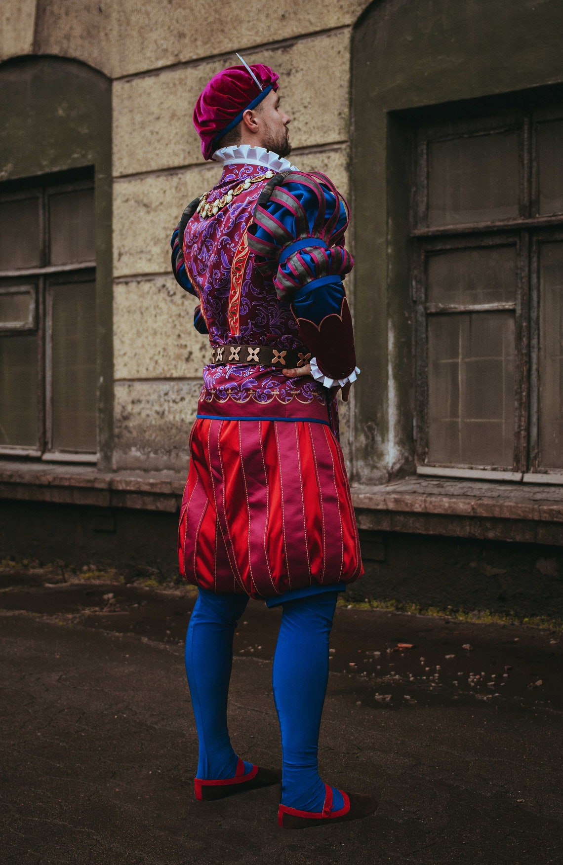 Witcher Cosplay Costume Men Dandelion Cosplay Bard Cosplay - Etsy