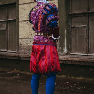 Witcher Cosplay Costume Men Dandelion Cosplay Bard Cosplay Costume ...