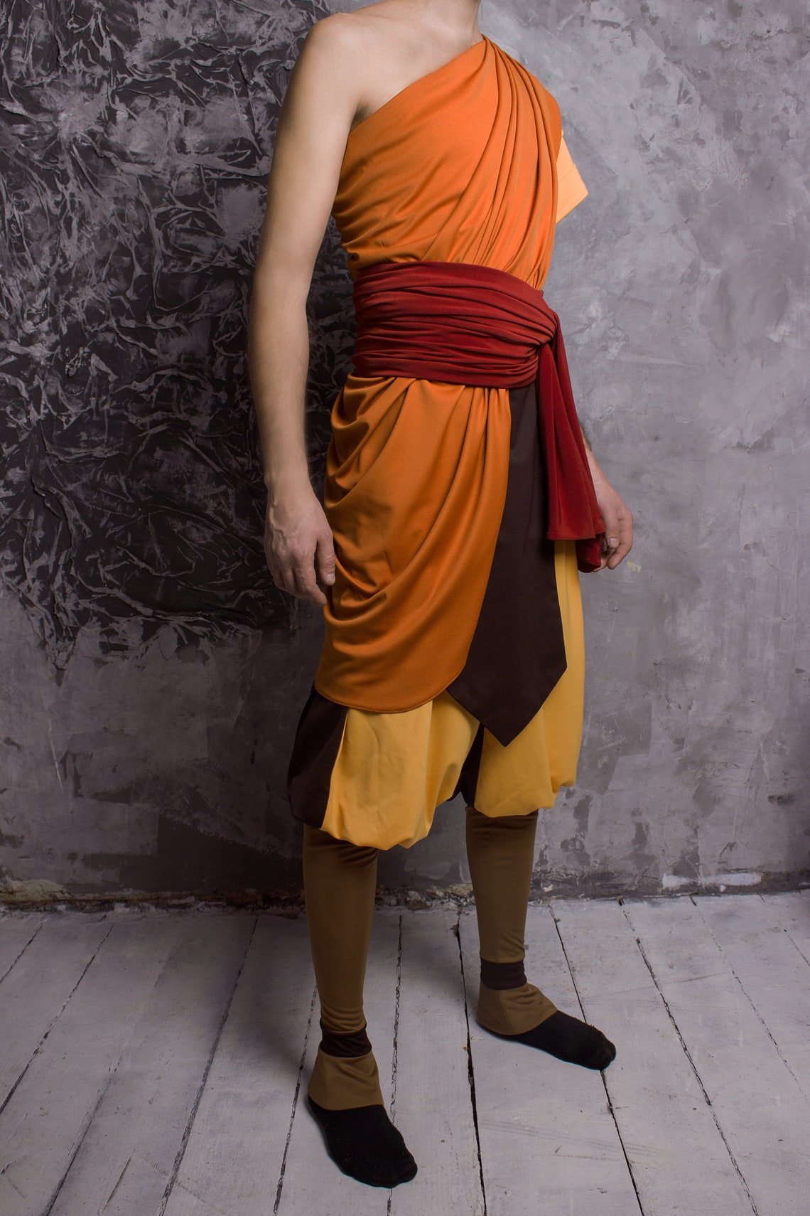 Aang inspired cosplay costume from Avatar Anime cosplay | Etsy