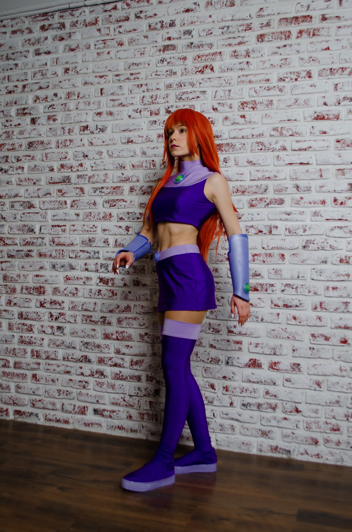 Halloween costume. Teen Titans cosplay: Starfire costume | Etsy