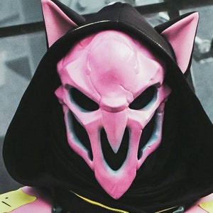 Kawaii Reaper Highly Detailed Cosplay Mask, Nevermore Kawaii Skin From ...