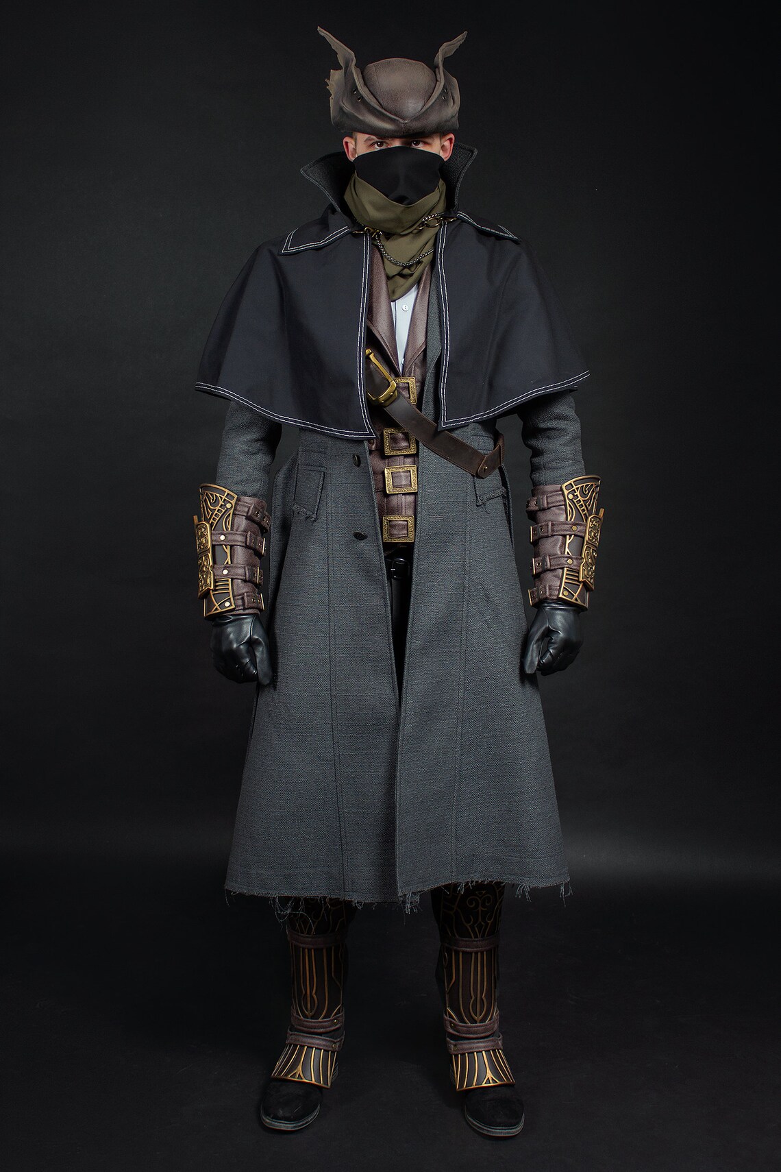 Bloodborne Cosplay Costume Hunter Attire Costume Men's - Etsy