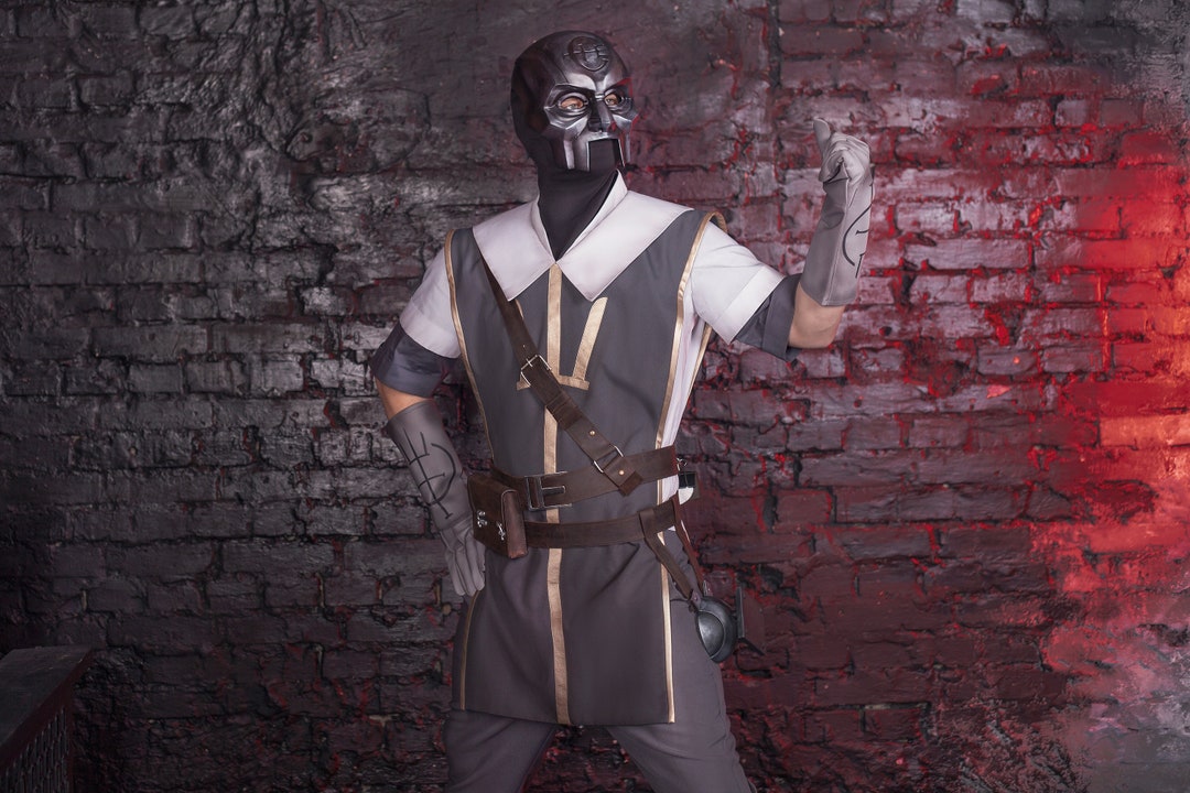 Dishonored 2 Overseer Costume, Dis Honored Masked Outfit Warfare ...
