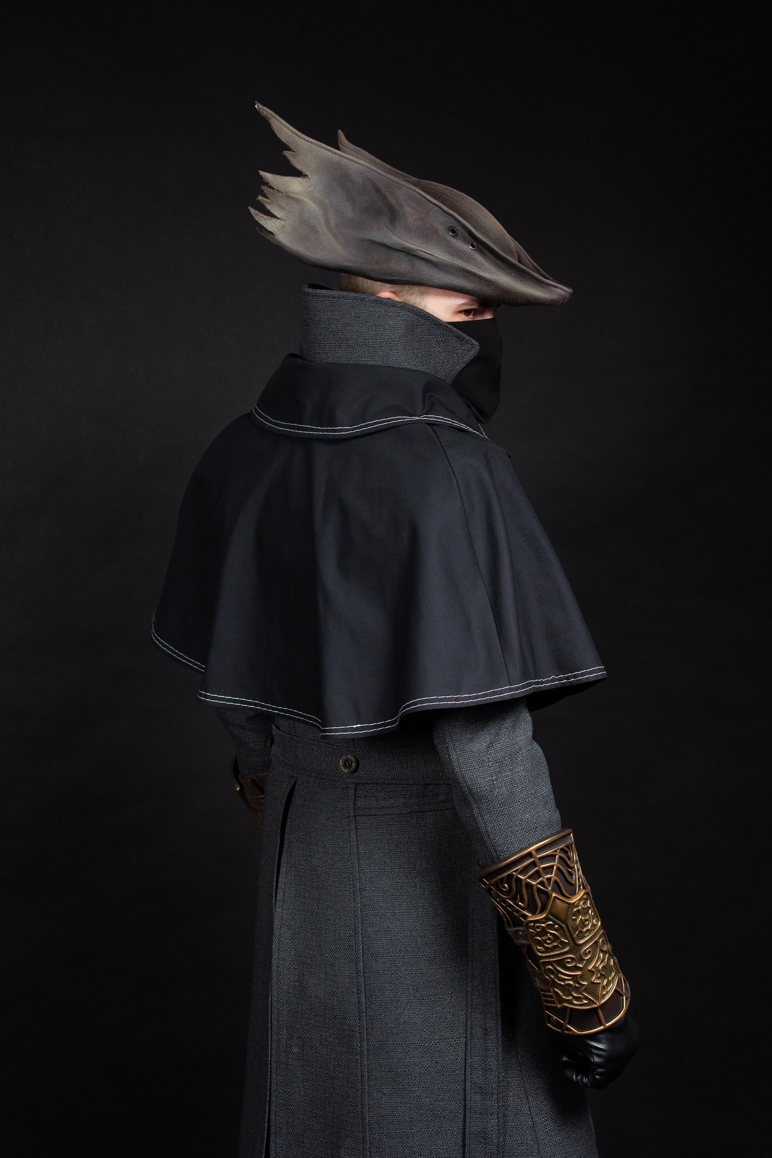 Hunter Cosplay Costume Hat From Bloodborne Video Game Attire - Etsy