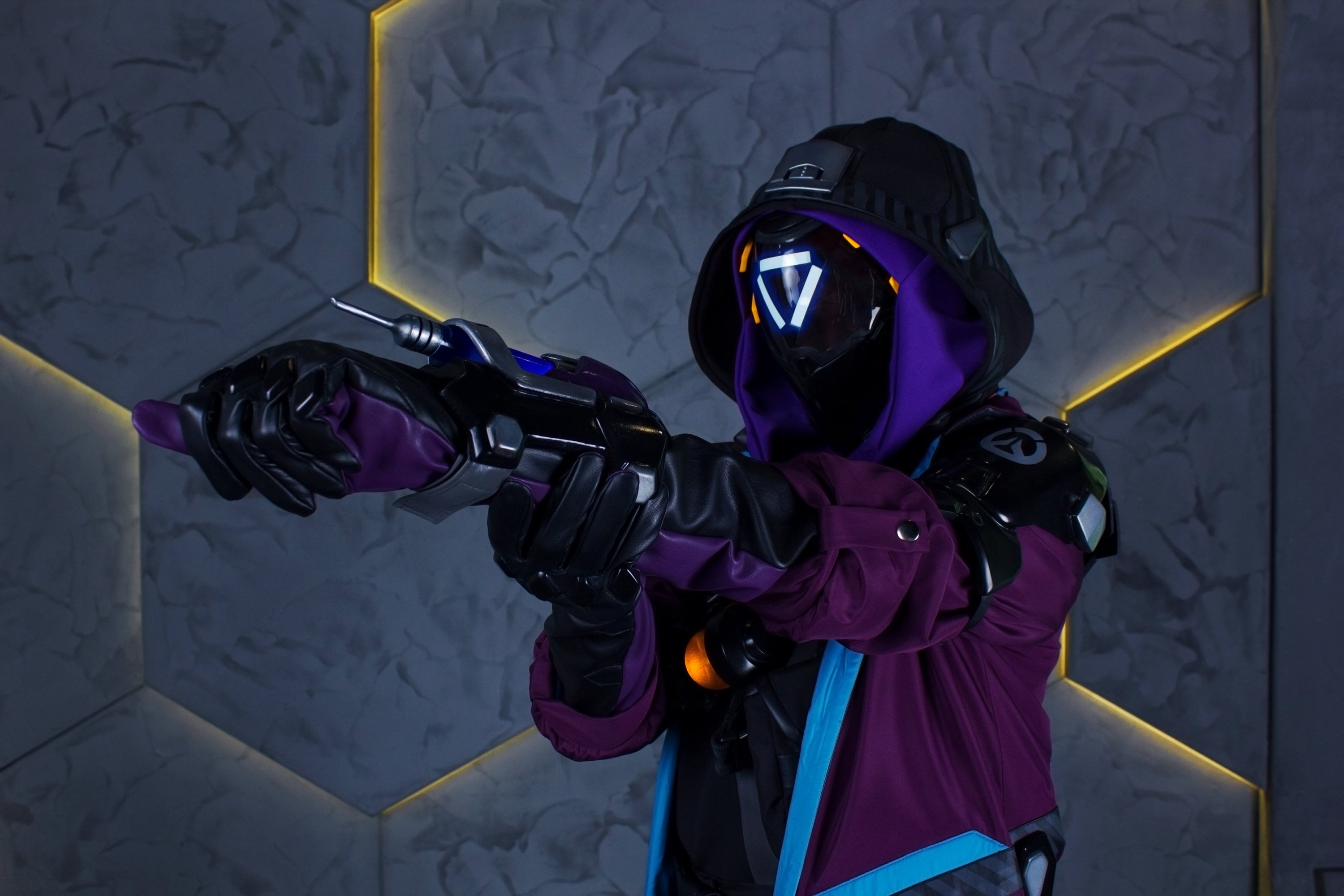 Ana Amari Shrike Skin Inspired Cosplay Costume, Overwatch Sniper Outfit ...