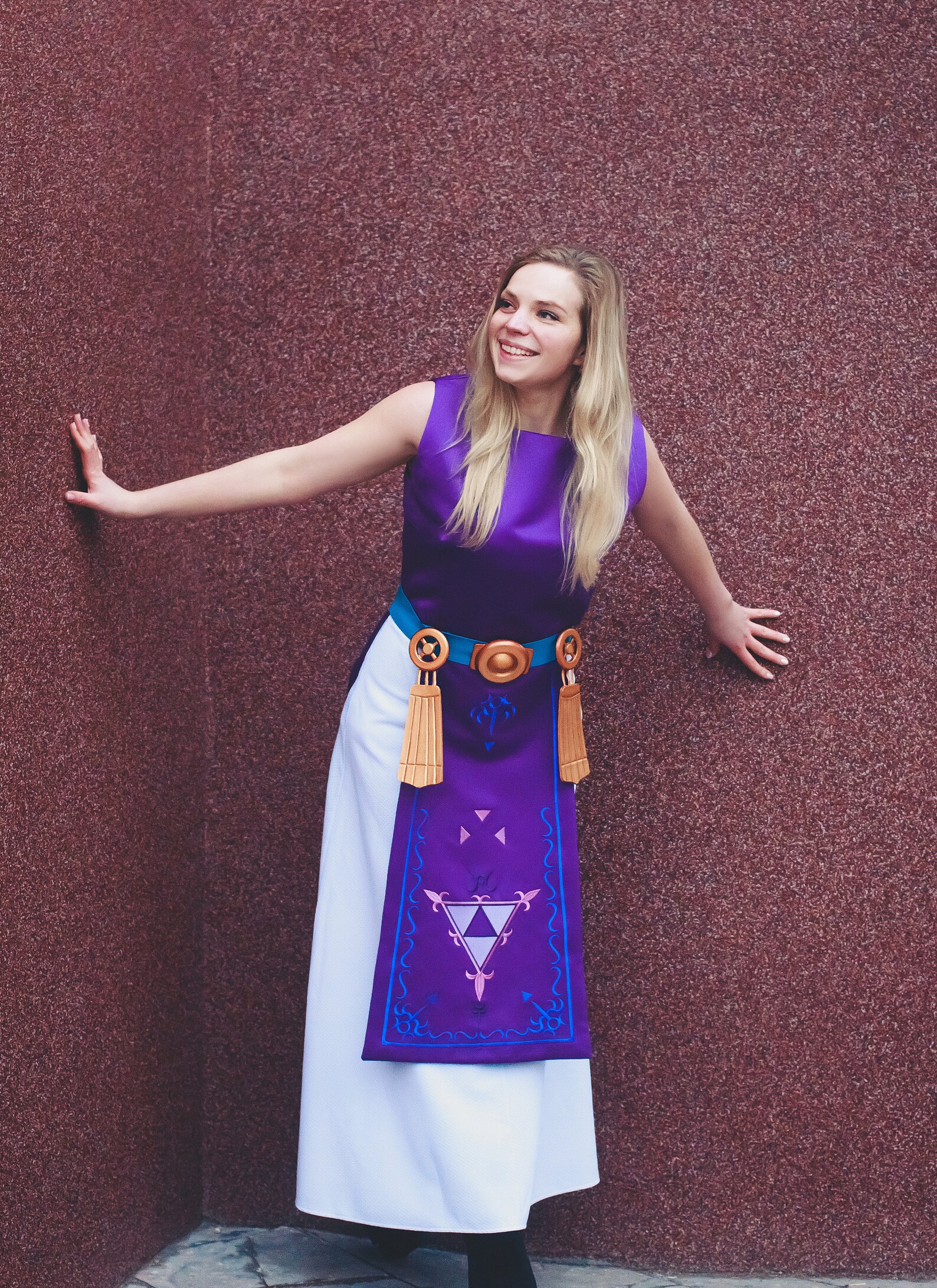 Princess Dress Hilda Cosplay Tunic Apron Costume Legend of - Etsy