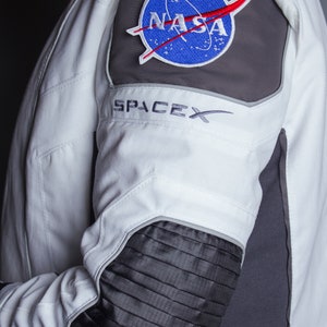 Astronaut Inspired Cosplay Costume, Men Uniform Overalls Space X ...