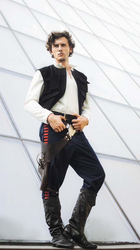 Halloween Costume Han Solo Cosplay Costume From Star Saga Legion Rebels Alliance Bounty Hunter Smuggler Resistance Rebellion Etsy