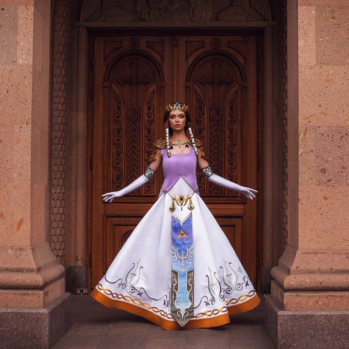 Dark Zelda Cosplay Costume Crown Legend of Zelda Princess - Etsy