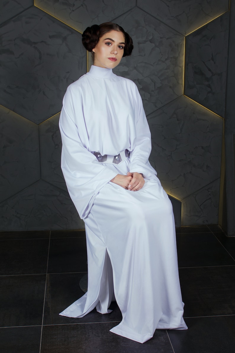 Princess Leia Organa White Dress From Star Saga: Cosplay Commission ...