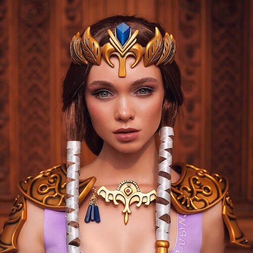 Dark Zelda Cosplay Costume Crown Legend of Zelda Princess - Etsy