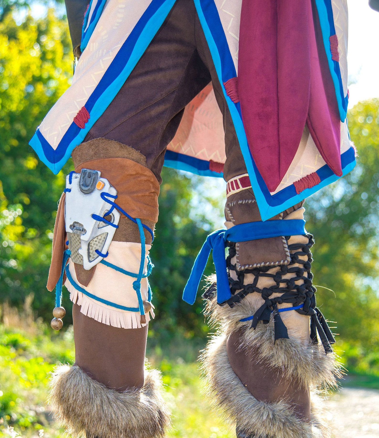 Aloy Cosplay Armor Set Horizon Zero Dawn Ethnic Post - Etsy