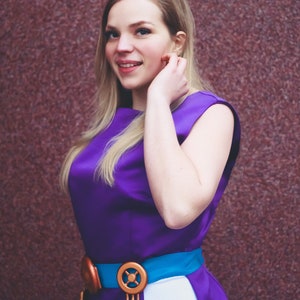 Princess Dress Hilda Cosplay Tunic Apron Costume Legend of - Etsy