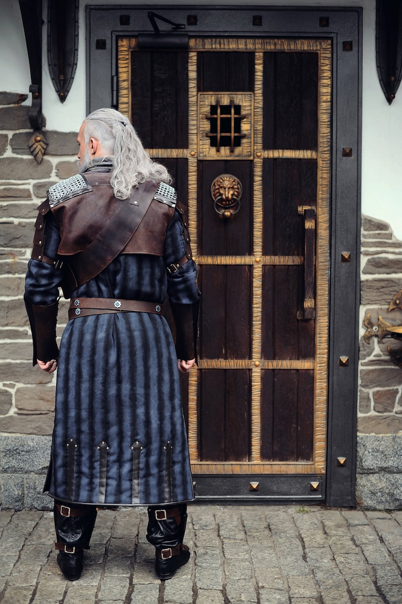 Geralt of Rivia Witcher Cosplay Costume, Video Game Outfit - Etsy Sweden