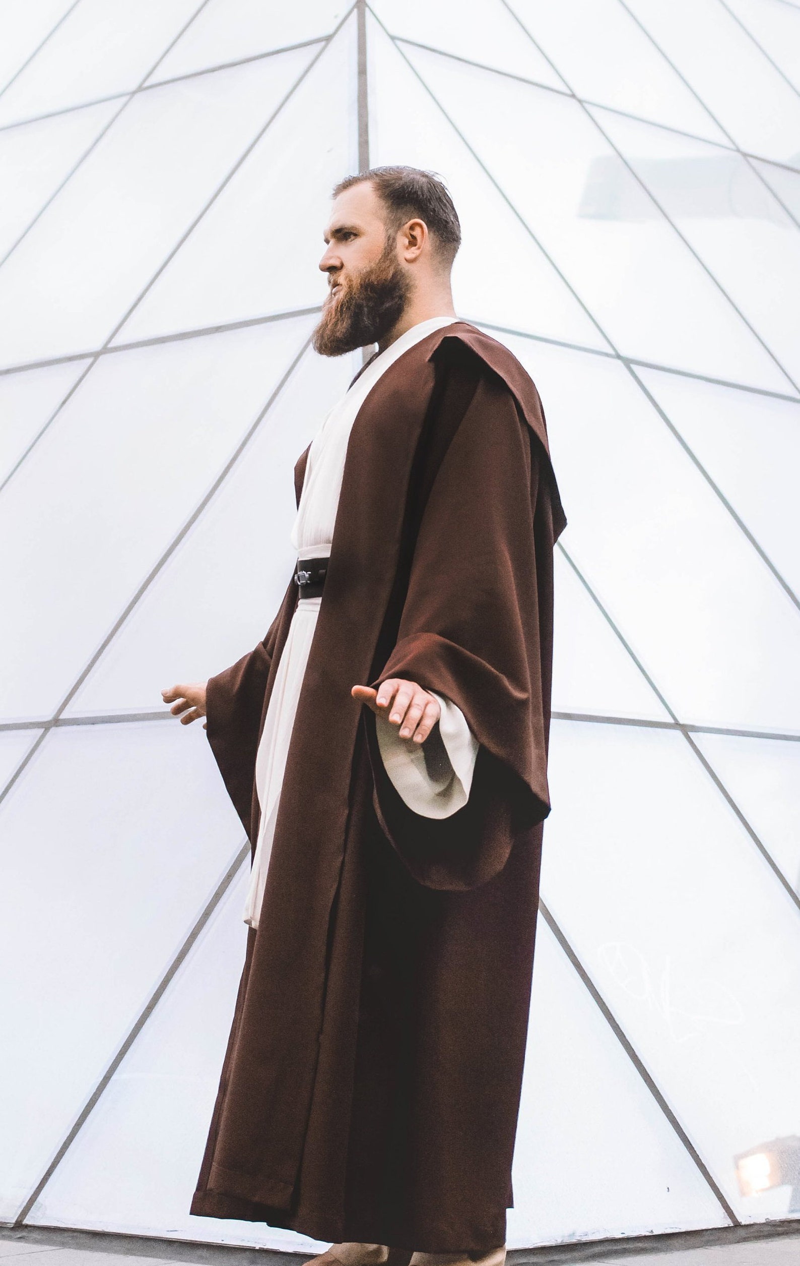 Jedi Cosplay Hooded Robe Costume From Star Saga, Knight Master, Rebels ...