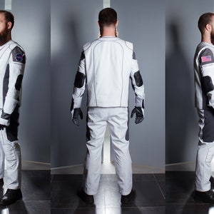 Astronaut Inspired Cosplay Costume, Men Uniform Overalls Space X ...