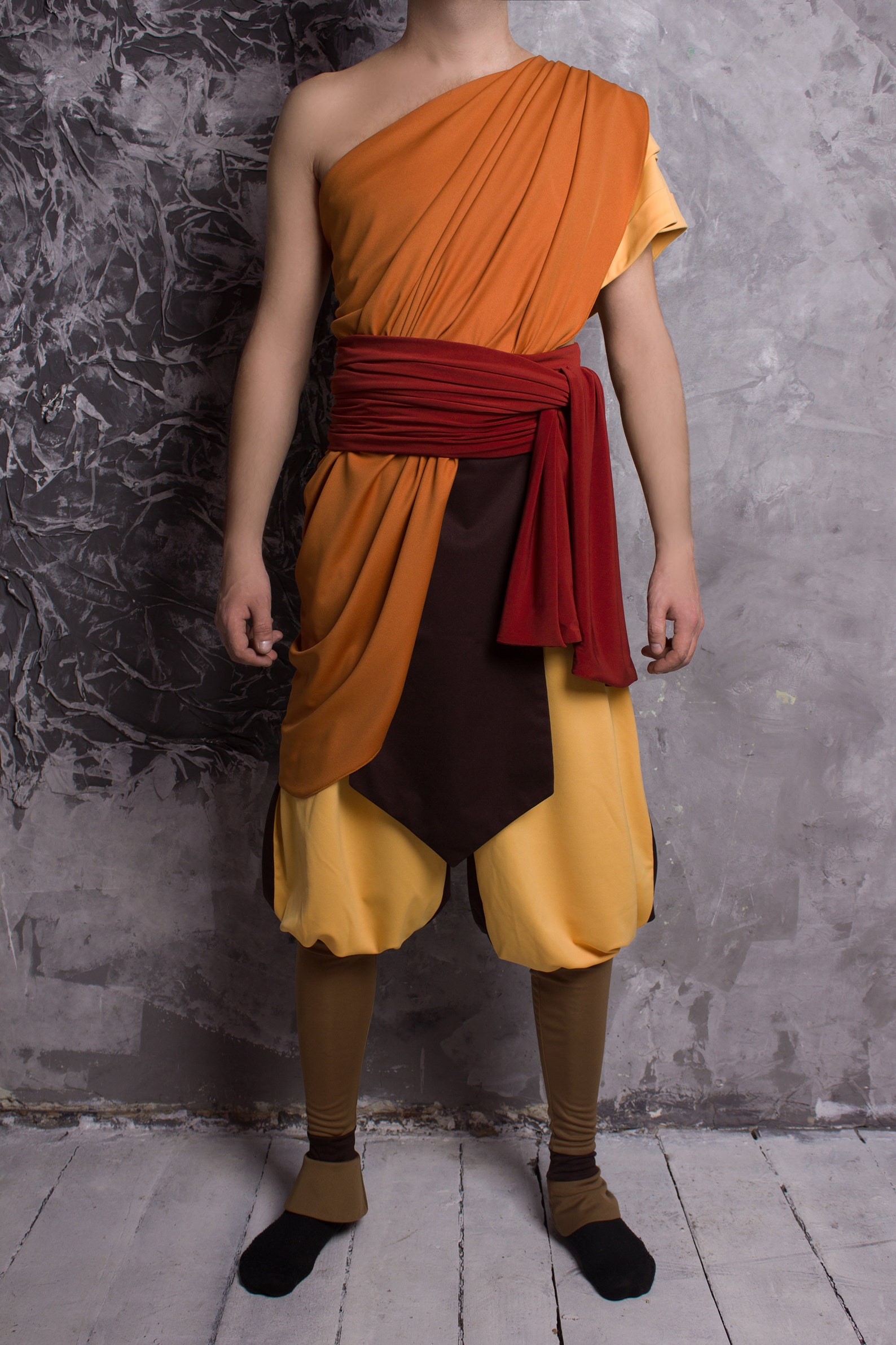 Aang Inspired Cosplay Costume From Avatar Anime Cosplay - Etsy