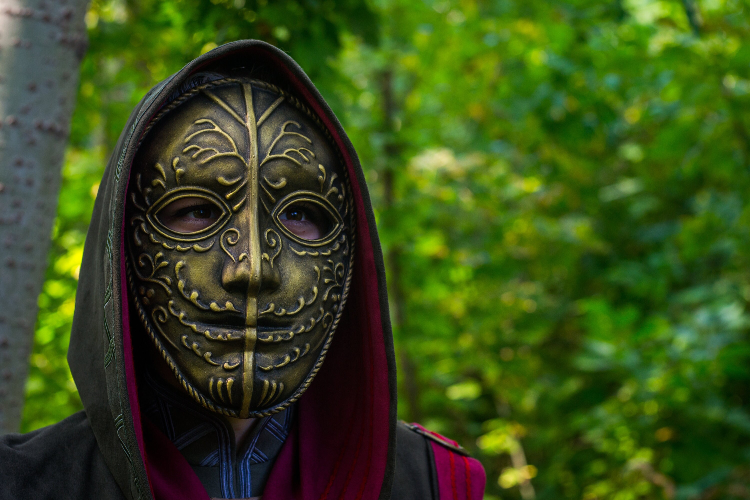 Avallach Cosplay Mask Witcher Video Game Crevan Espane - Etsy