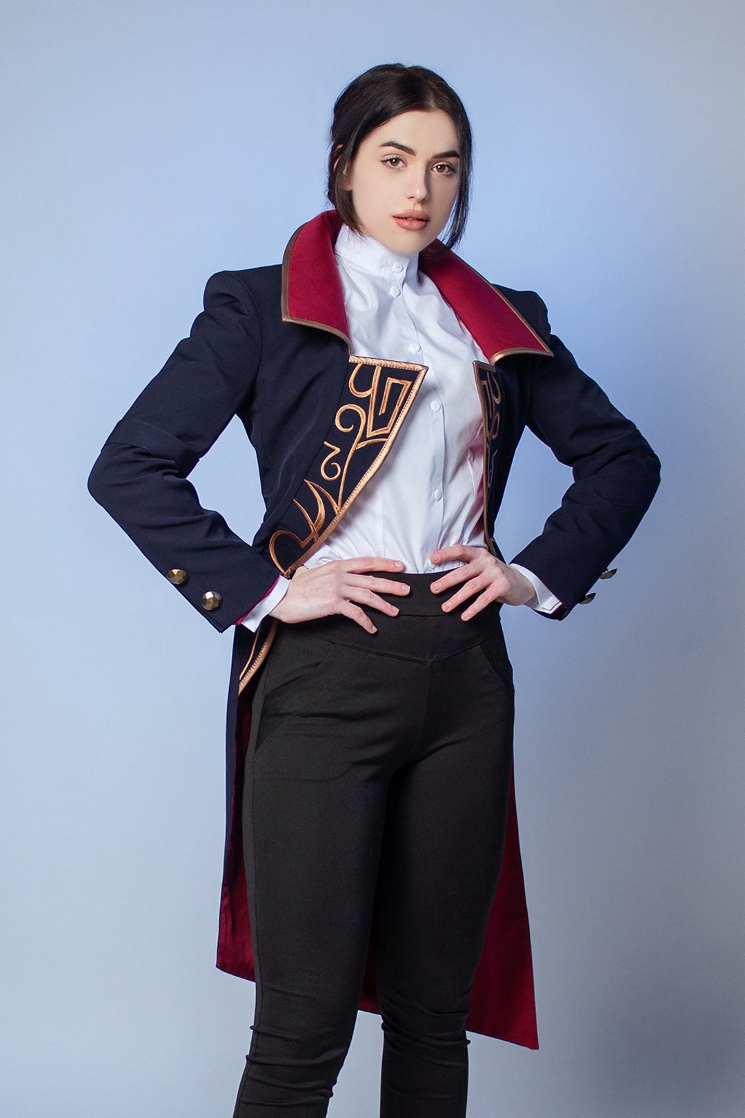 Dishonored 2 Emily Kaldwin Cosplay Jacket , Dishonoured Cosplay Jacket ...