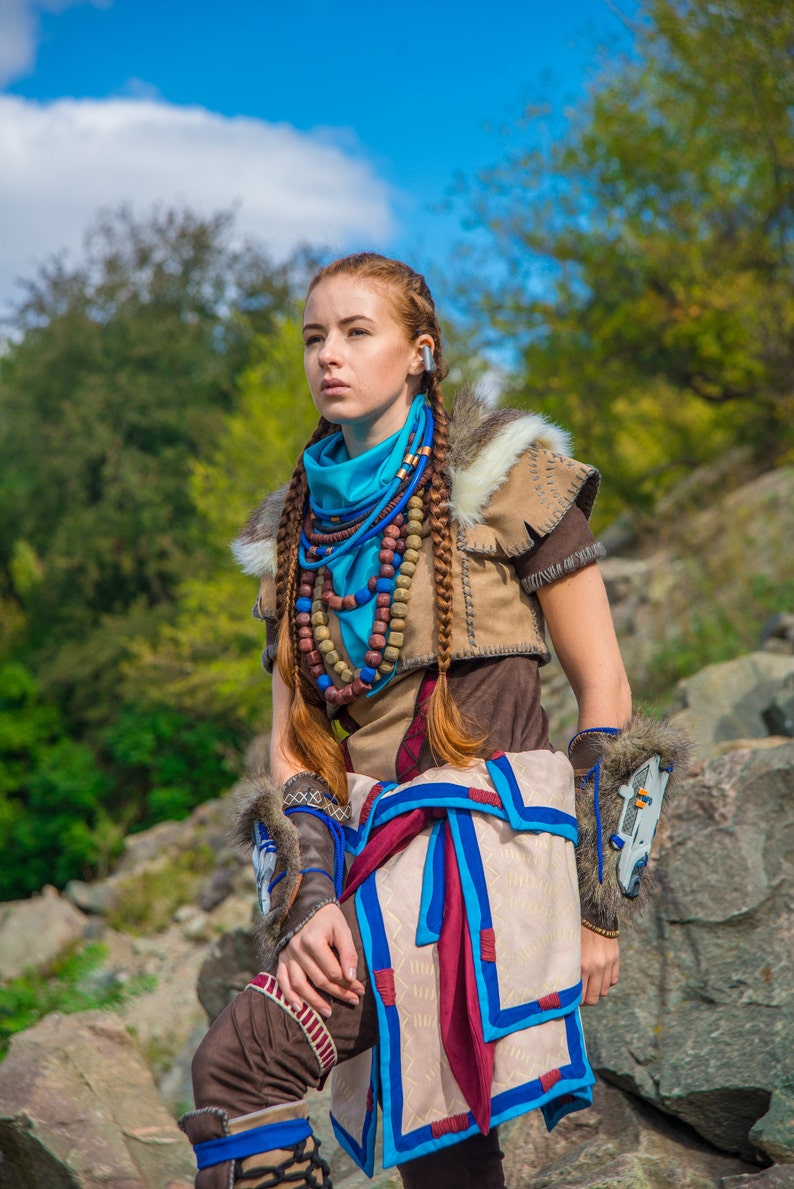 Aloy Cosplay Necklace Horizon Zero Dawn, Ethnic Post Apocalyptic ...