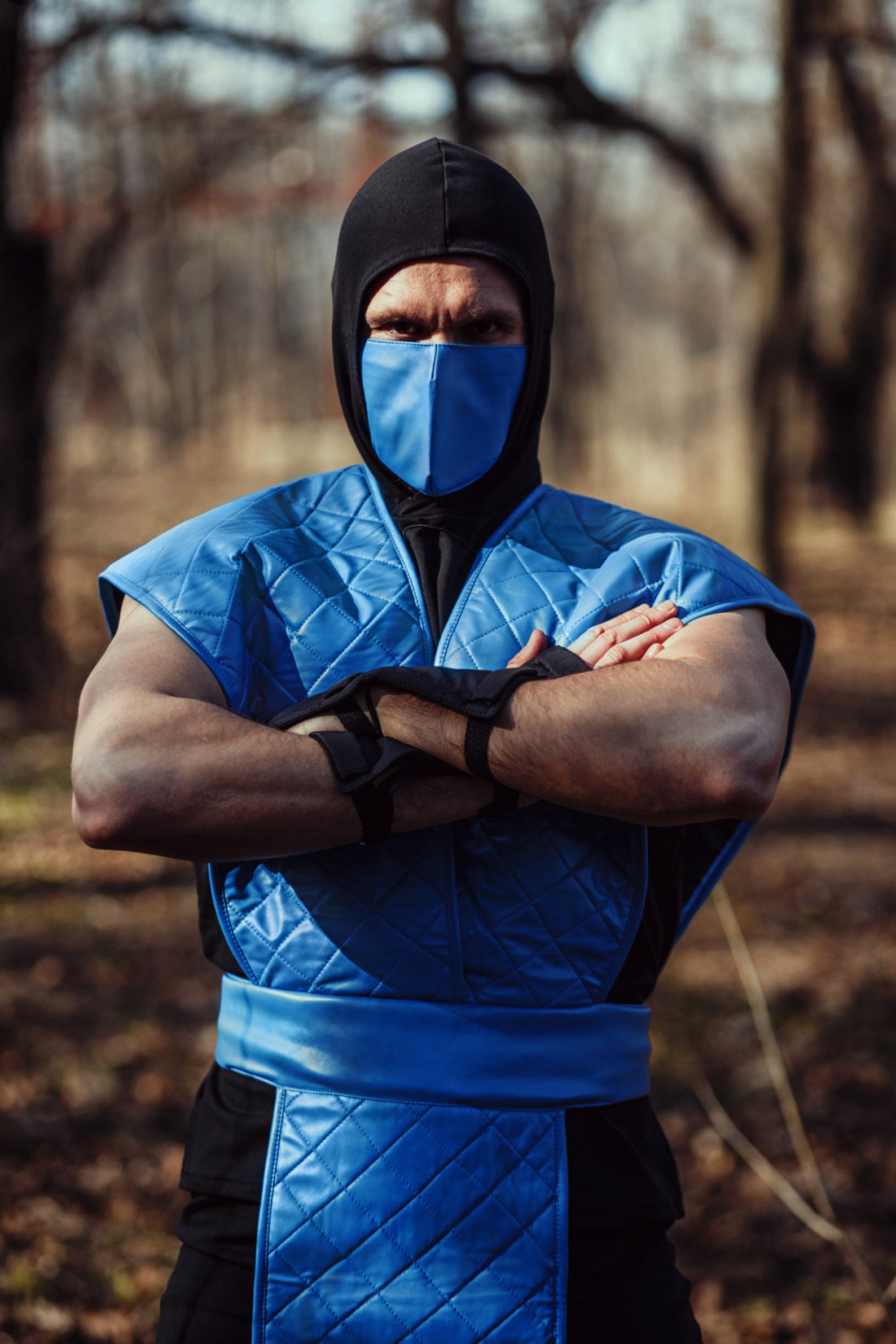 Sub Zero Ninja Cosplay Costume Mortal Kombat cosplay Sub-zero | Etsy