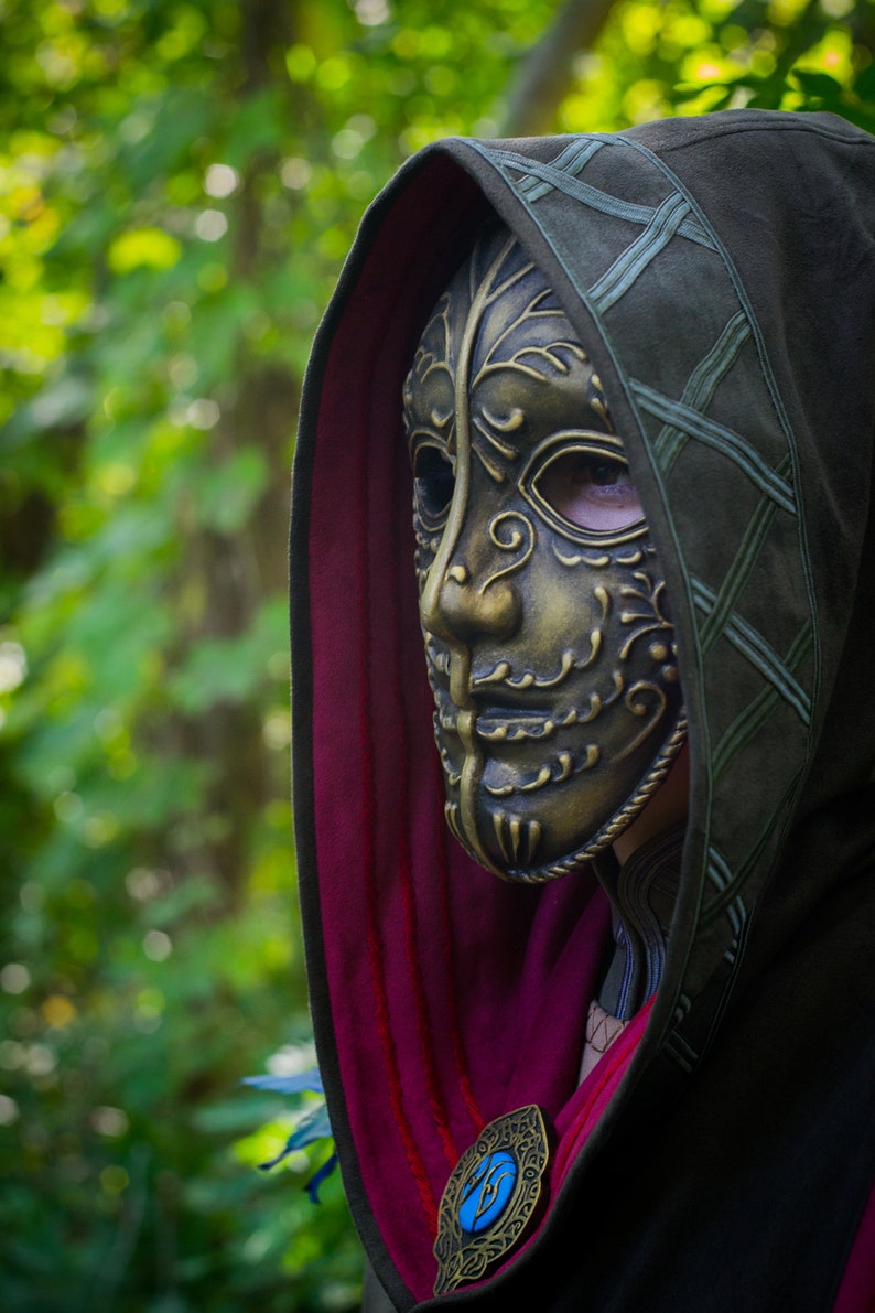 Avallach Cosplay Mask Witcher Video Game Crevan Espane - Etsy