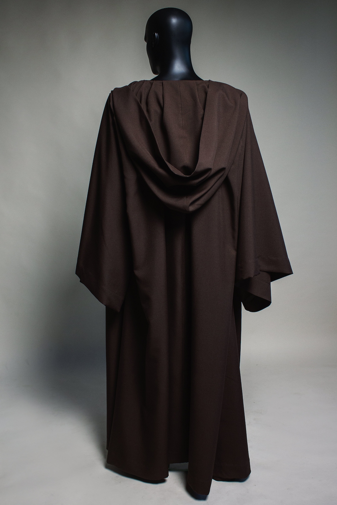 Halloween Costume, Jedi Robe Hooded Cloak, Jedi Outfit Hooded Cape ...