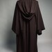 Jedi Robe Hooded Cloak, Jedi Outfit Hooded Cape, Jedi Cloak Padawan ...