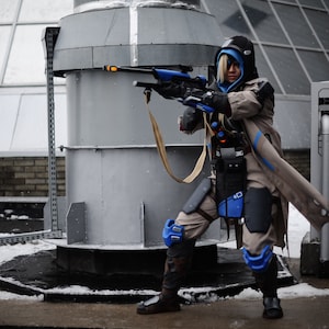 Overwatch Cosplay Costume, Overwatch Gun, Sniper Rifle, Ana Amari ...