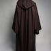 Jedi Robe Hooded Cloak, Jedi Outfit Hooded Cape, Jedi Cloak Padawan ...