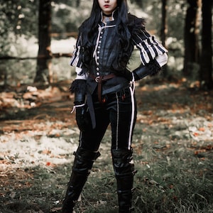 Yennefer Cosplay Costume Highly Detailed Yennefer's Black Dress ...