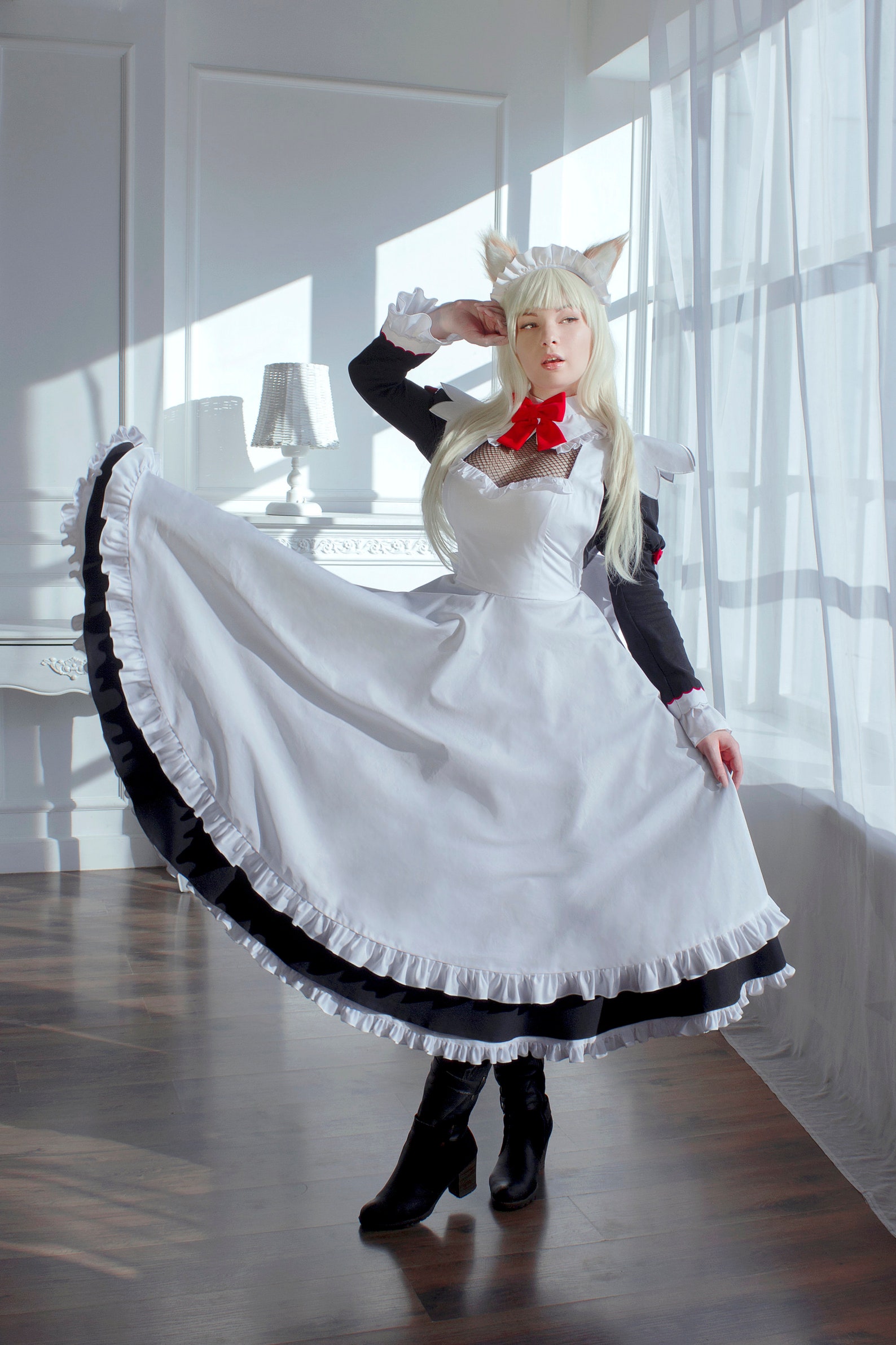 Neko Maid Cosplay Costume Anime Maid Dress Cosplay Costume - Etsy