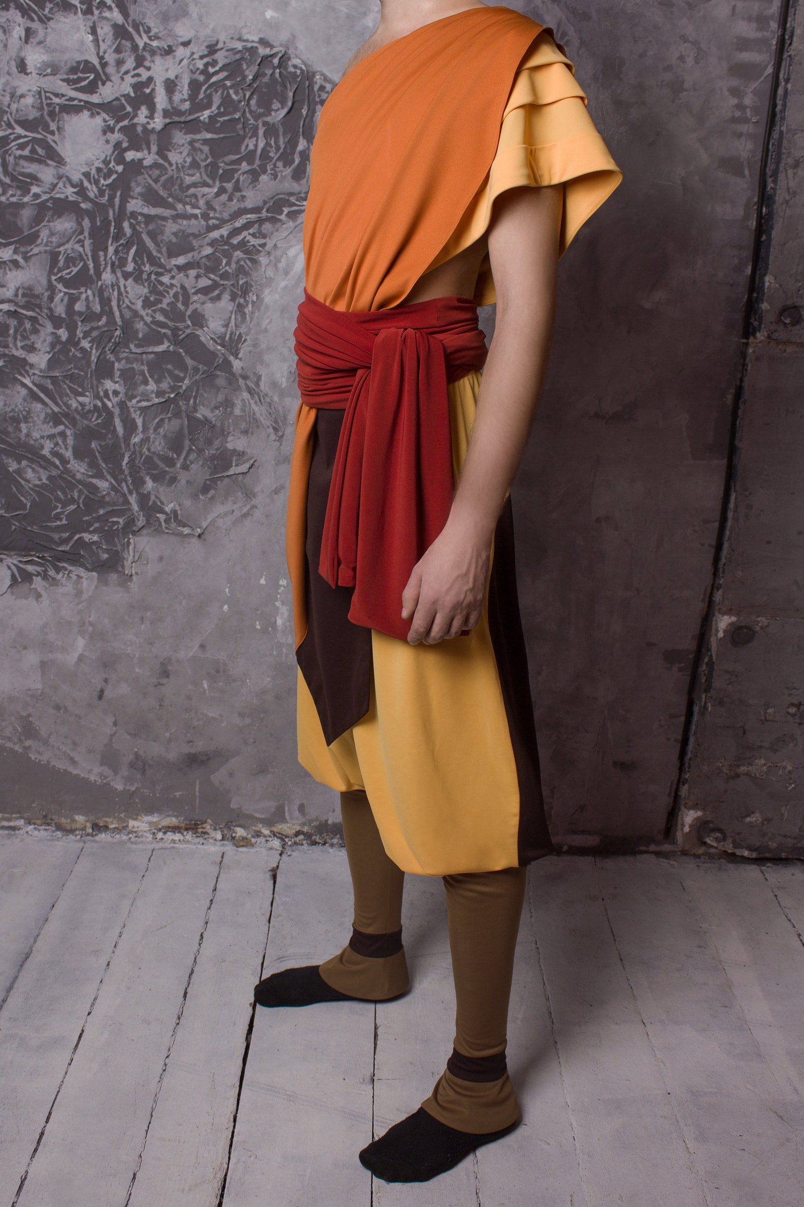 Aang Inspired Cosplay Costume From Avatar Anime Cosplay - Etsy