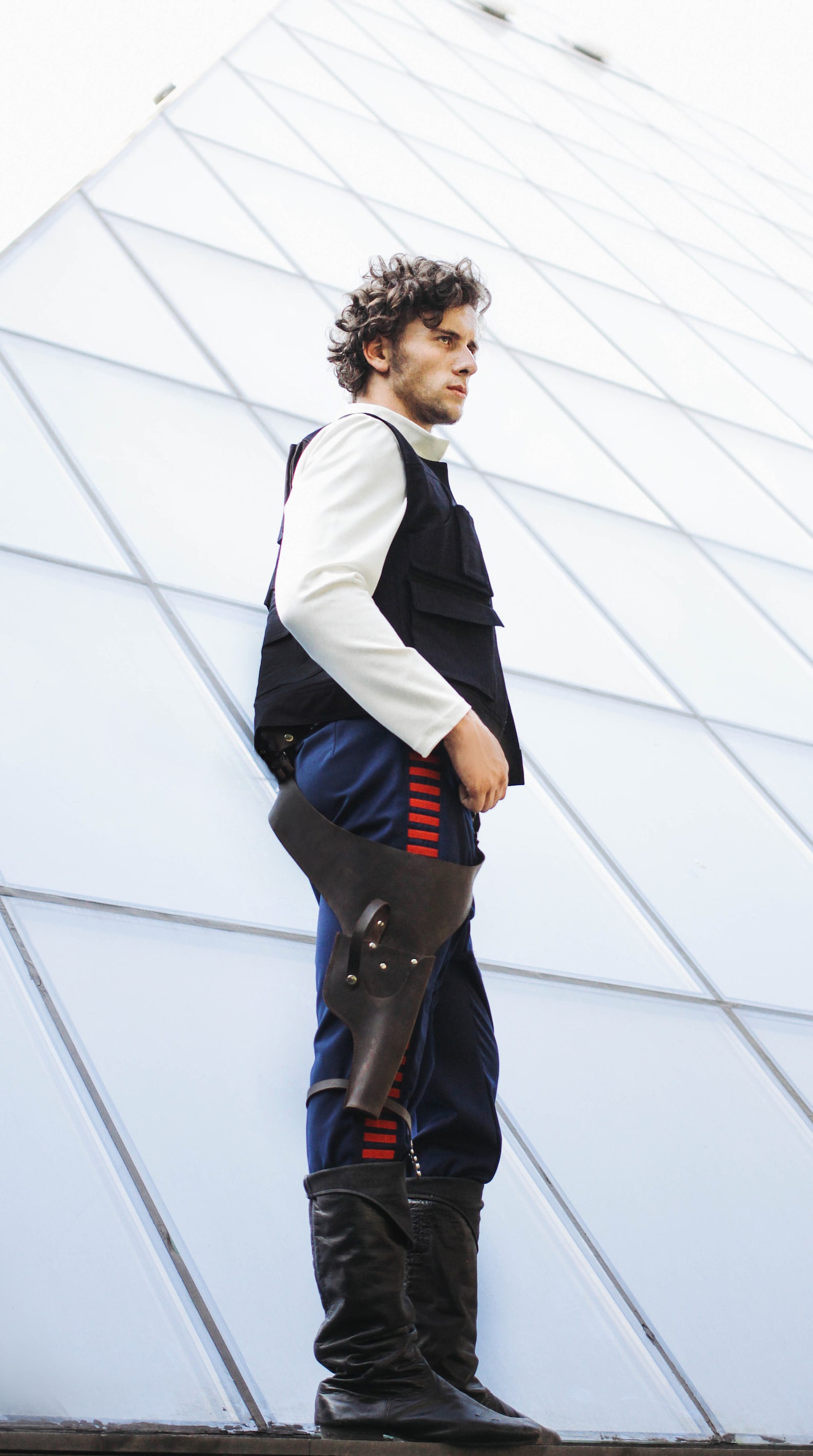 Han Solo Cosplay Costume From Star Saga, Legion, Rebels Alliance ...