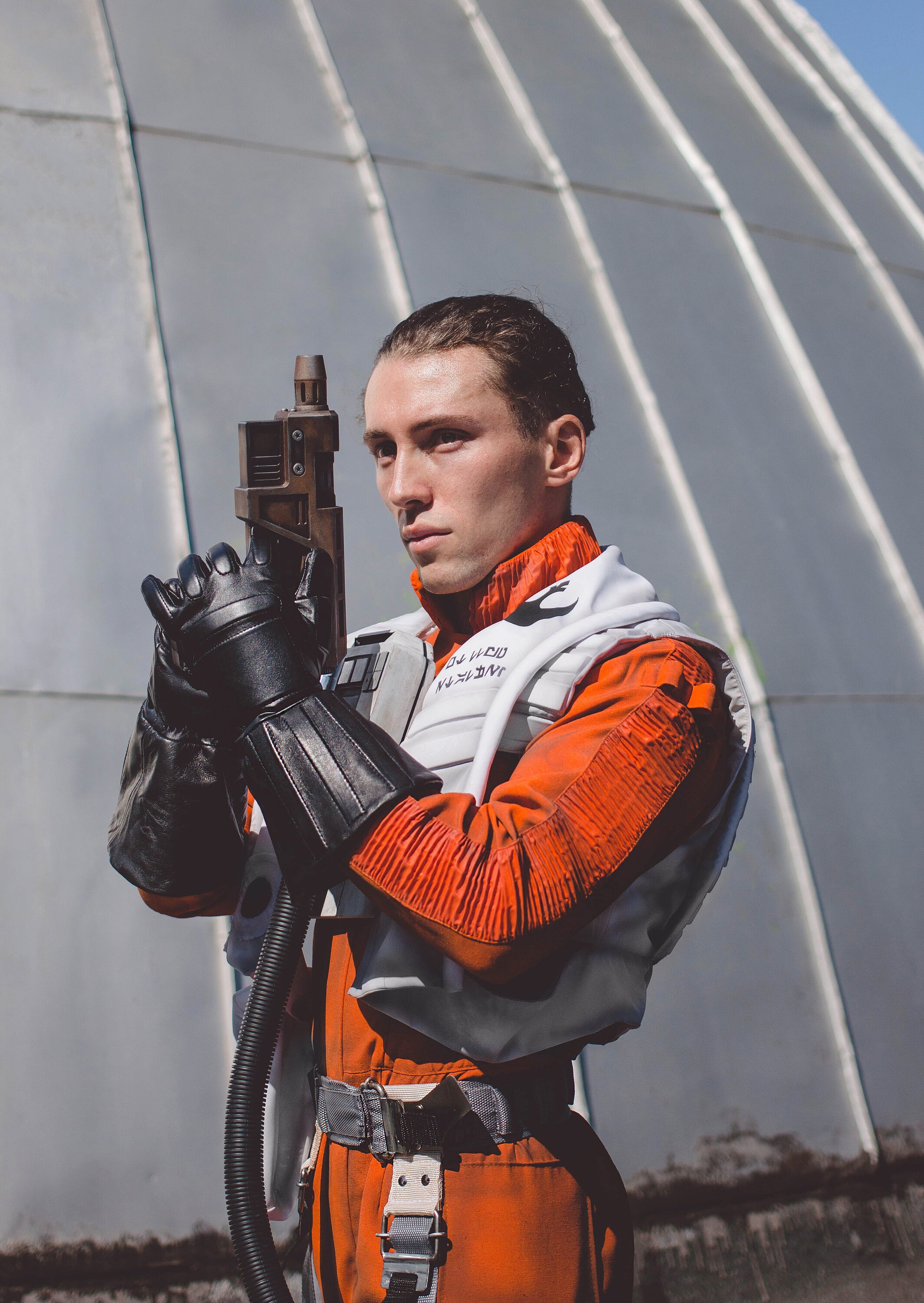 Poe Dameron Resistance Pilot Blaster Pistol From Star Saga X - Etsy