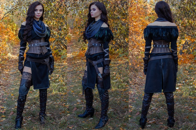 Yennefer Cosplay Costume Highly Detailed Yennefer Alternative, Yennefer ...