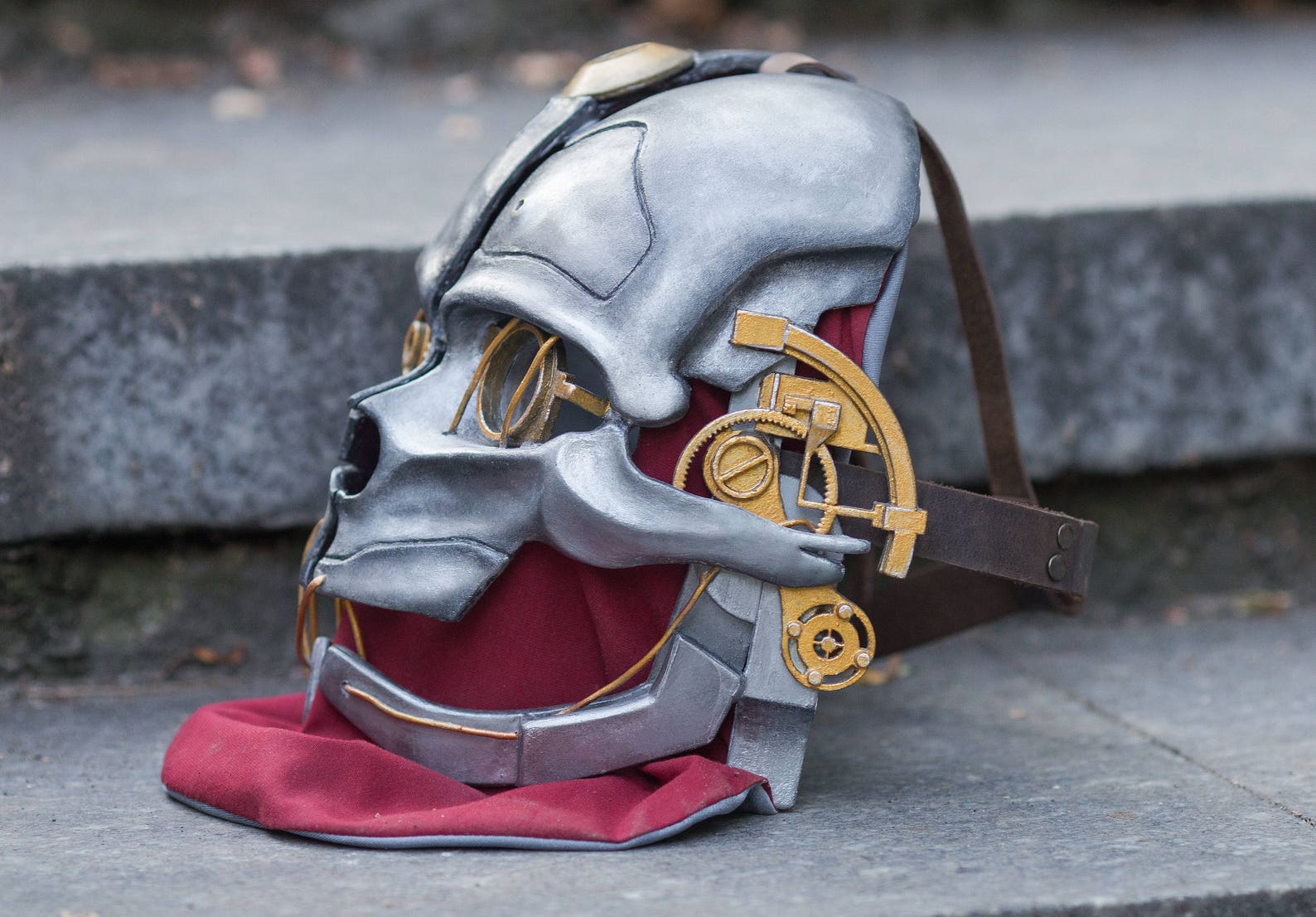 Dishonored 2 Corvo Attano Cosplay Costume Mask Dishonoured Pc - Etsy