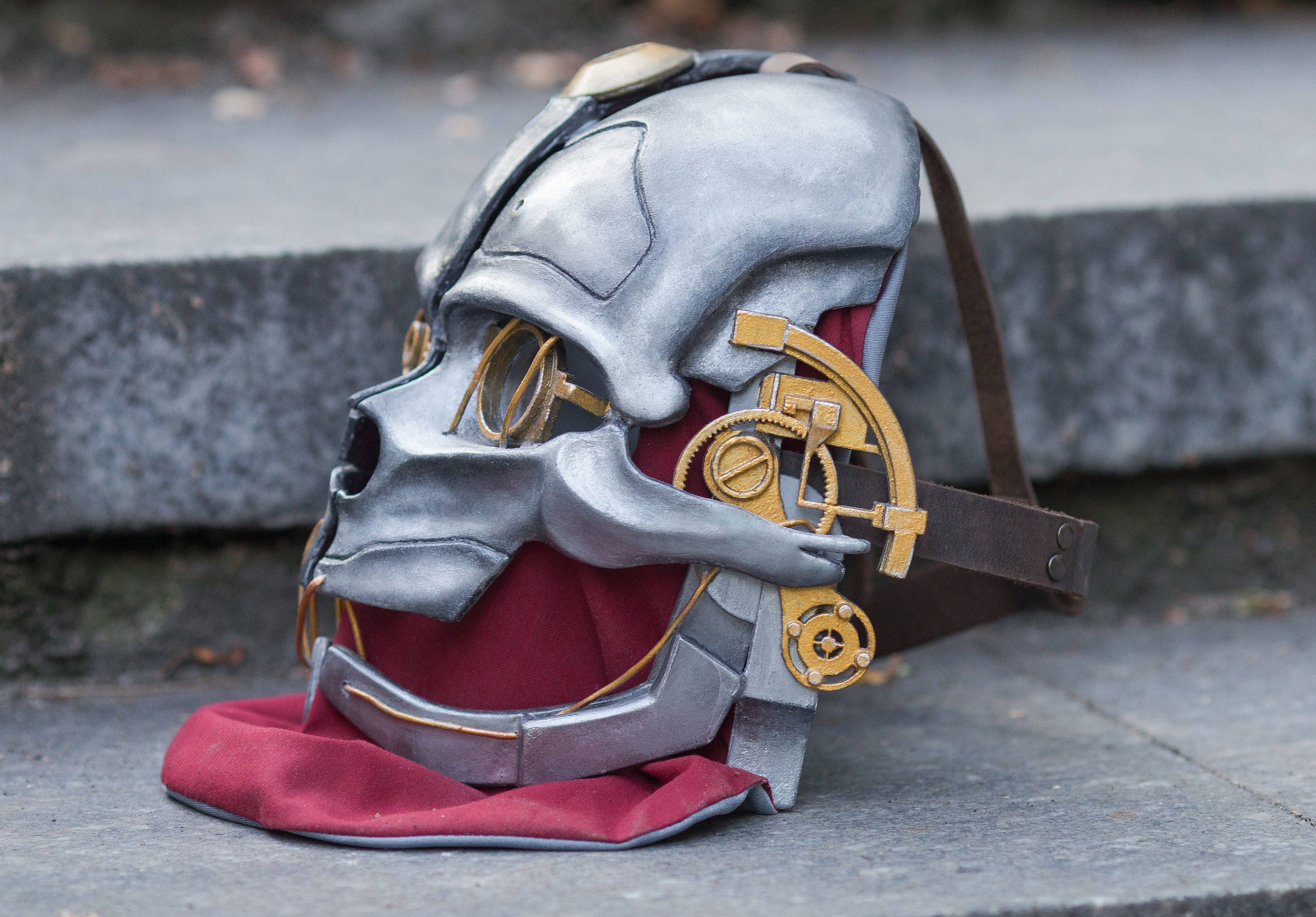 Dishonored 2 Corvo Attano Cosplay Costume Mask Dishonoured Pc | Etsy