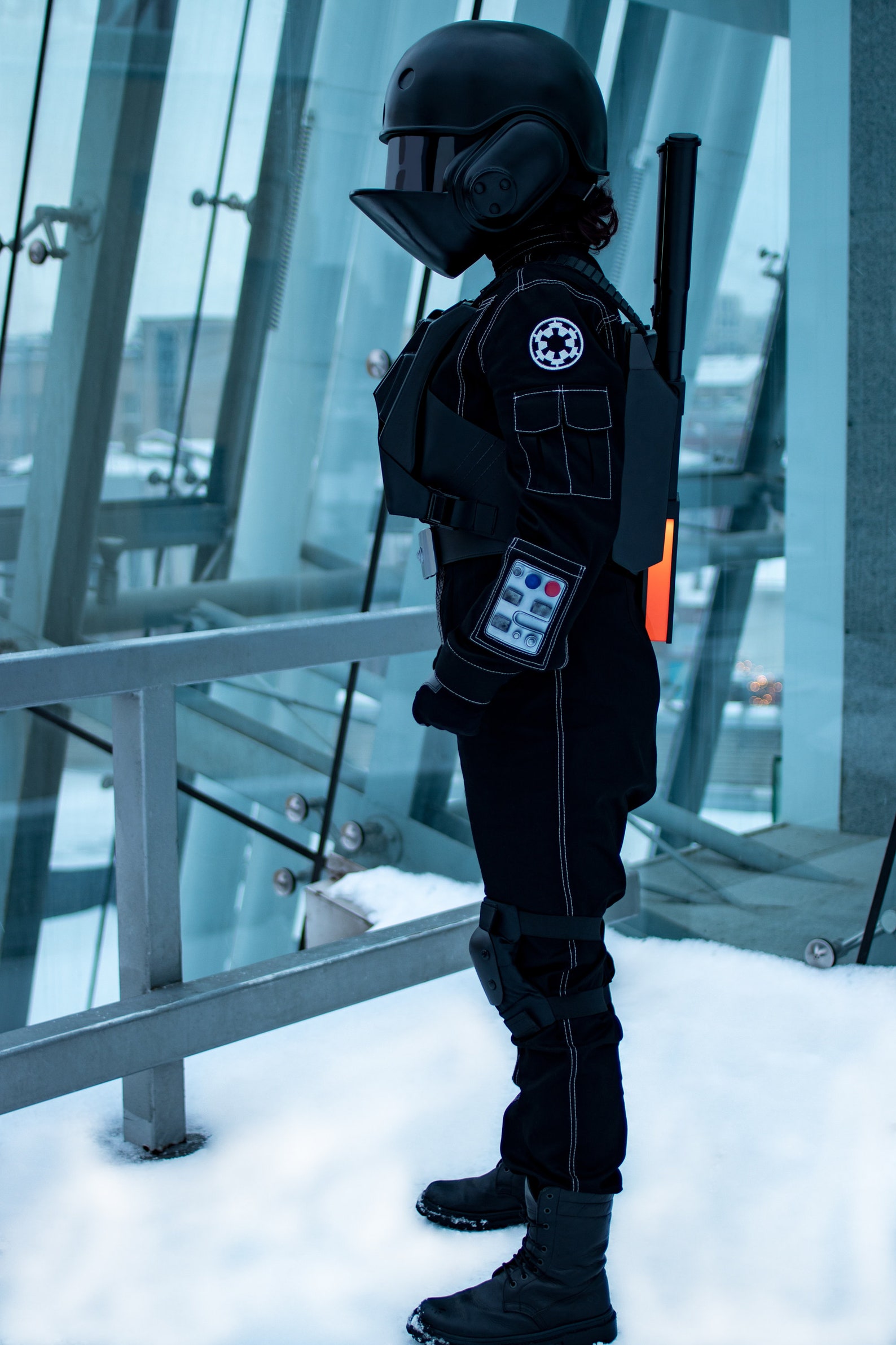 Jyn Erso Cosplay Imperial Ground Crew Costume From Star Saga, 501st ...