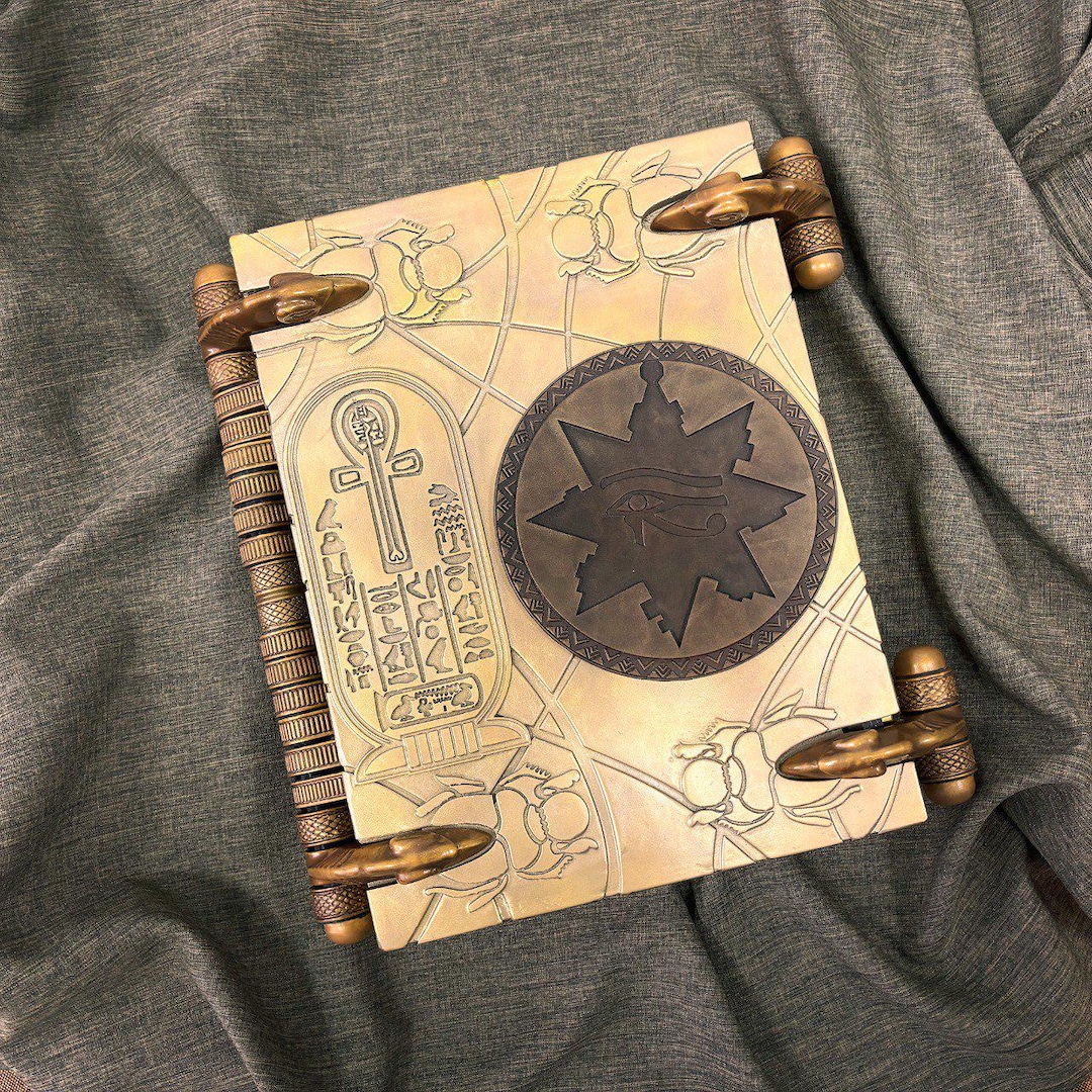 The Book of Amon Ra the Mummy's Evil Prop Replica, Ancient Egypt ...