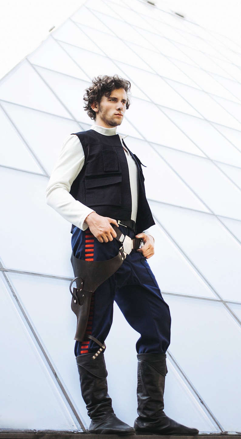 Han Solo Cosplay Costume From Star Saga, Legion, Rebels Alliance ...